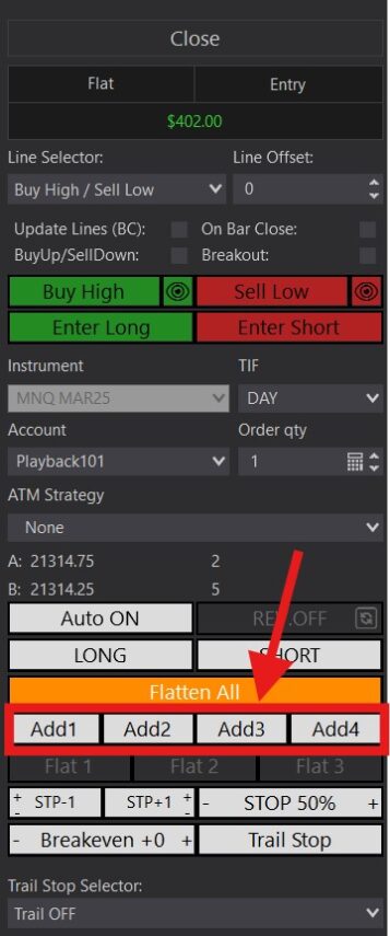 Add Button 1 / 2 / 3 / 4 - TradeSaber
