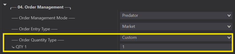 Order Qty Calculate - TradeSaber